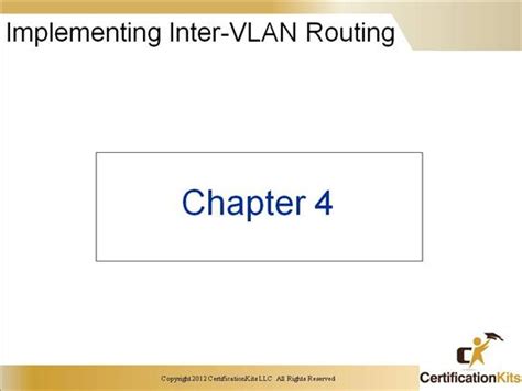 Cisco CCNP SWITCH Inter VLAN Routing