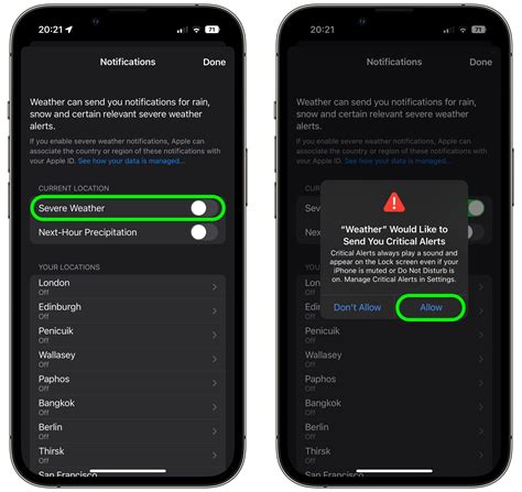 IOS How To Get Severe Weather Notifications MacRumors