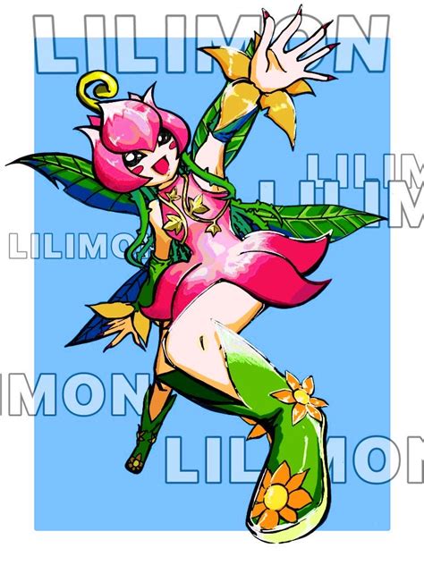 Lilimon Digimon Drawn By Anpon00 0 Danbooru