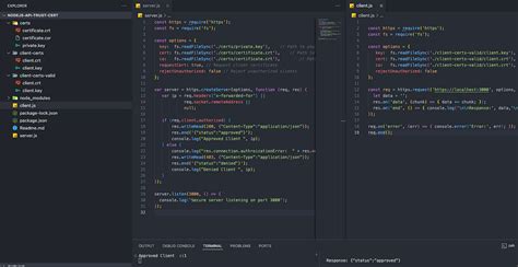 Nodejs Restful Api Secure With Trust Certificate Request By Nitit