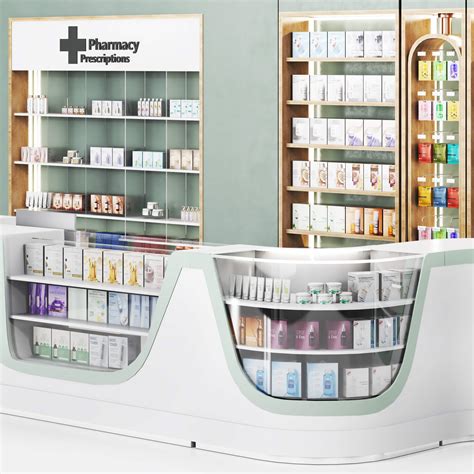 Drugstore Pharmacy 03 3d Model By Nareh