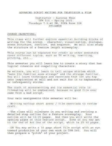 70+ Script Examples