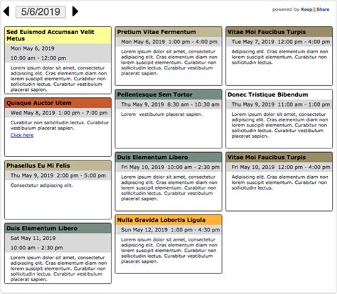 Examples Of Embedded Responsive Events Keep Share Developer