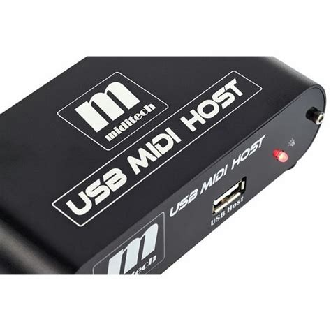Miditech Usb Midi Host Thomann Uk