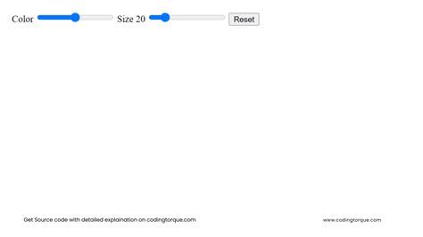 Drawing App Using Html Css And Javascript Source Code Coding