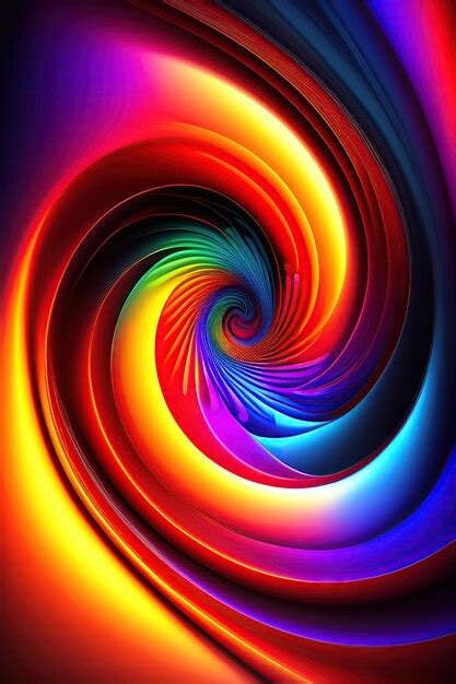 Premium Photo Abstract Fractal Festive Background With Colorful