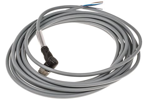 V15 W 5m Pvc Pepperl Fuchs Right Angle Female M12 To Unterminated