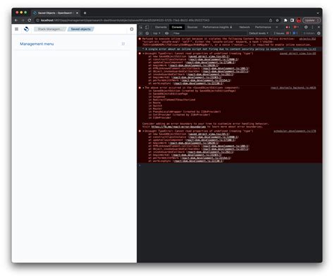 Bug Vis Builder Saved Object Management View Broken · Issue 2671