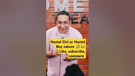 Hostel wala life boys and girl 🤣😂 stand up comedy@Appurv gupta # ...