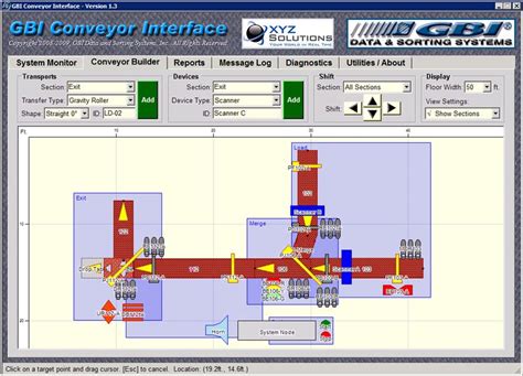 Conveyor Designers Can Build The Entire Floor Layout Using My Conveyor Interface System