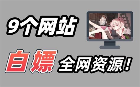十个神级资源网站，满足你奇奇怪怪的需求！二次元必备！ 哔哩哔哩