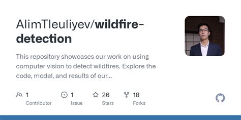 Github Alimtleuliyevwildfire Detection This Repository Showcases