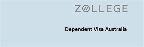 Dependent Visa Australia Types Costs Benefits And Documents Required