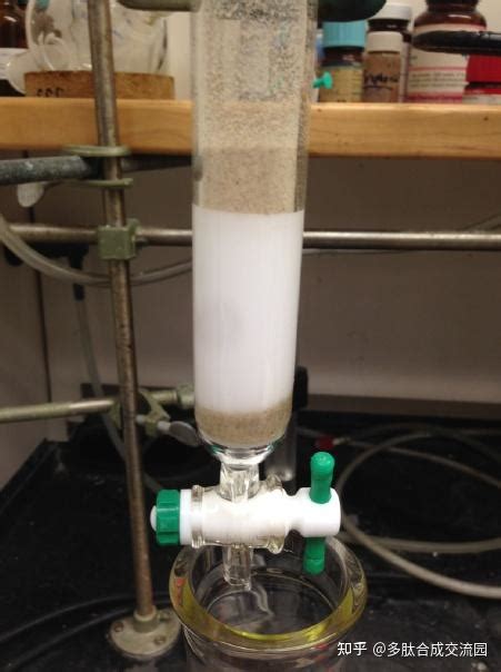 多肽合成—实验室手动过柱 知乎