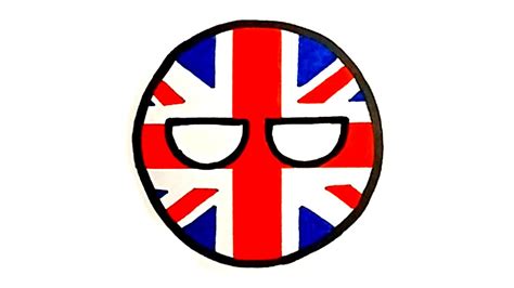 Drawing United Kingdom Countryball How To Draw Countryball Youtube