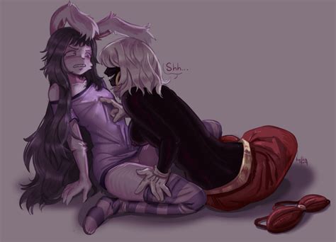 Rule 34 Big Breasts Black Body Black Skin Bulka Qwq Bunny Bunny Ear