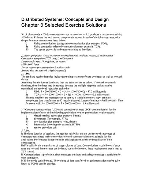 Distributedsystems Solutions Mainbook Chapter2 Edition3 Distributed