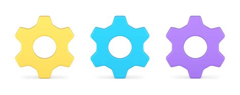 기어 톱니바퀴 메커니즘 비즈니스 프로세스 개발 기술 설정 3d 아이콘 세트 벡터 개발에 대한 스톡 벡터 아트 및 기타 이미지 개발 공란 공학 Istock