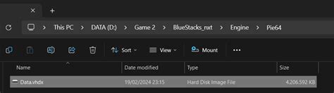 I Cant Delete Datavhdx File Rbluestacks