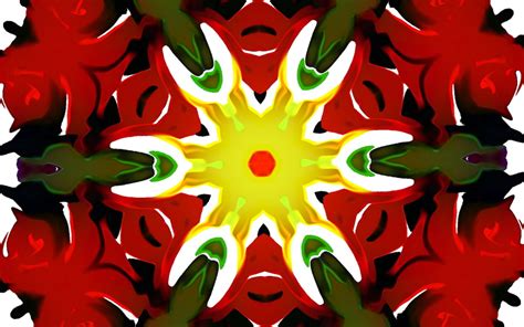 Yellow Creativity Multi Colored Patterns Green 1080p Black Color