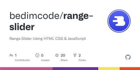 Github Bedimcoderange Slider Range Slider Using Html Css And Javascript