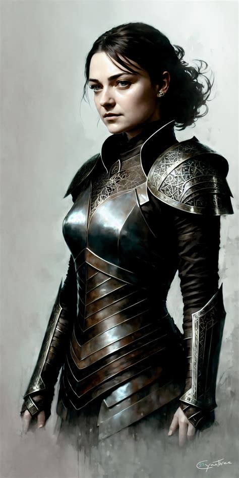 Arya Stark 2 By Cyanthree On Deviantart