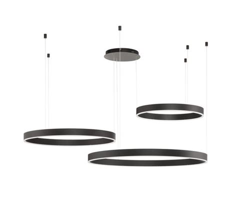 Led Hanglamp Motif Black Triple