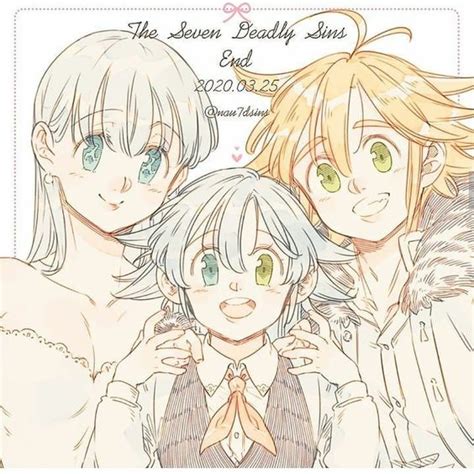 Safebooru 1girl 2boys Blonde Hair Blue Eyes Couple Elizabeth Liones