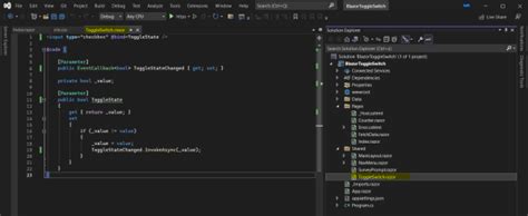 Blazor Server – Basics Part 11 – Create a Native Blazor UI Toggle Switch Component - .matrixpost.net