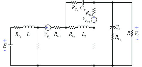 Equivalent Circuit For The Interval T Off Download Scientific Diagram