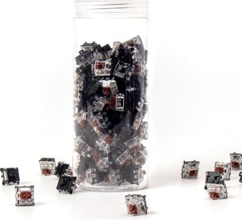 Keychron Gateron KS-22 Optical Brown V2 switch set, 110-pack (G55 ...