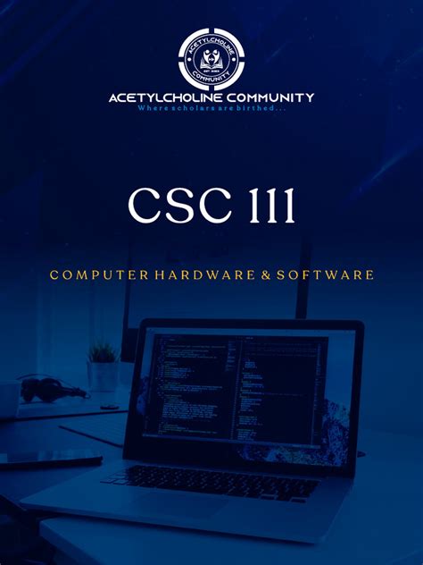 Computer Hardware And Softwares Ac Pdf Inputoutput Computer Data Storage