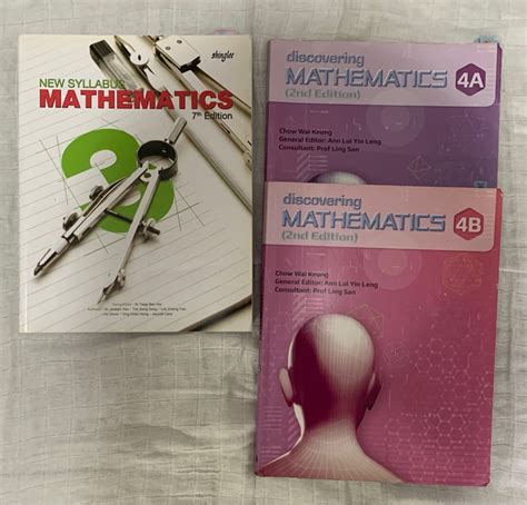 New Syllabus Mathematics 7th Edition Secondary 3 Discovering