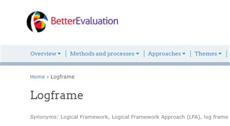 Logical Framework Analysis Sambodhi