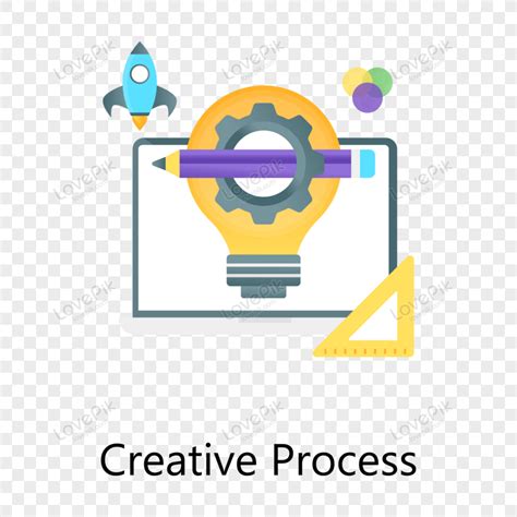 전구 가 달 린 모니터 내부 설계 도구 Png 일러스트 무료 다운로드 Lovepik