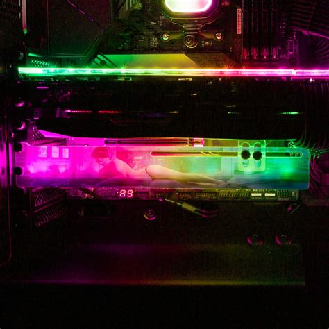 Cozy Nights Rgb Gpu Support Bracket Dan Giuz V1tech V1 Tech