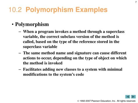 Ppt Object Oriented Programming Polymorphism Powerpoint Presentation