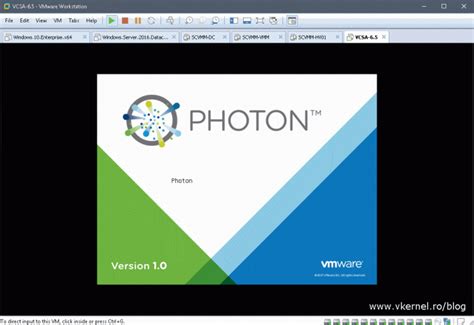 how to deploy vmware vcsa 6 5 in vmware workstation 14