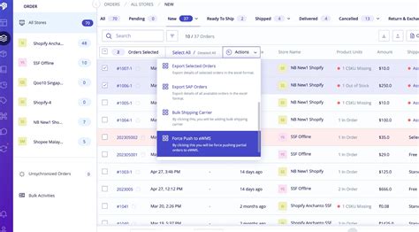 Order Sync Delay From OMS To WMS ERP System Partial State Anchanto