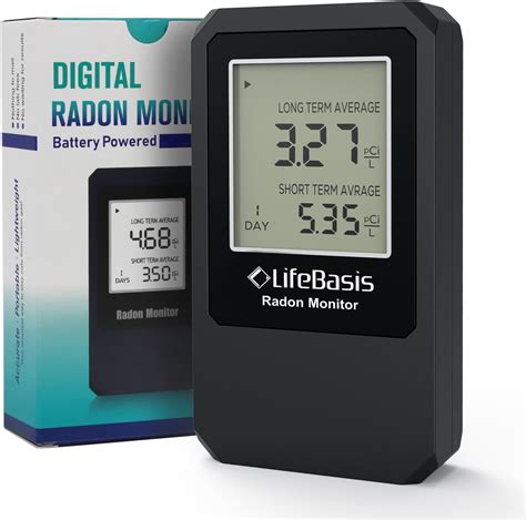Radon Detector Radon Test For Home With Long And Short Term Radon