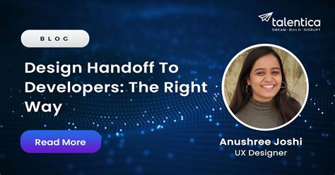 Talentica Software On Linkedin Design Handoff To Developers The Right Way