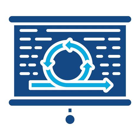 Scrum Task Board Glyph Two Color Icon Vector Art At Vecteezy