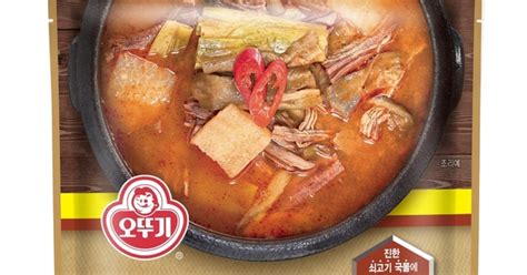 오뚜기 얼큰 시원 대구식 쇠고기육개장 출시