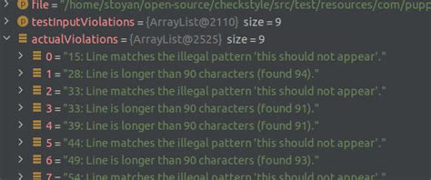 Implement Sorting In Abstractmoduletestsupportverifyviolations · Issue