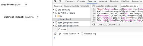 javascript angular material dropdown using md select and md option