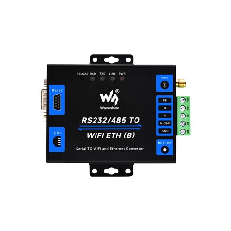 Industrial Grade Serial Server Rs232485 To Wifi And Ethernet Modbus