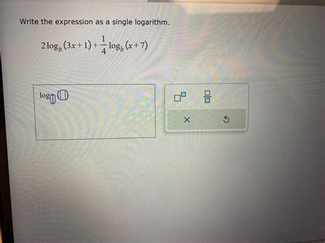 Answered Write The Expression As A Single Bartleby