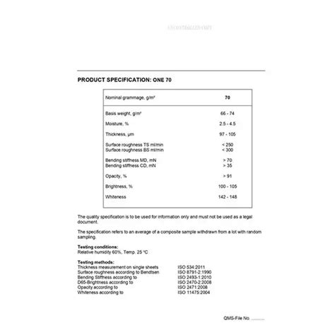 One One กระดาษถ่ายเอกสาร A4 70 แกรม แพ็ค 5 รีม ลด 6 73 Central Online