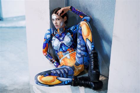 Robot Costume Sexy Halloween Costume Adult Women Halloween Etsy