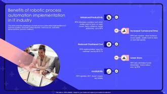 Robotic Process Automation Use Cases And Benefits Powerpoint Presentation Slides PPT Sample